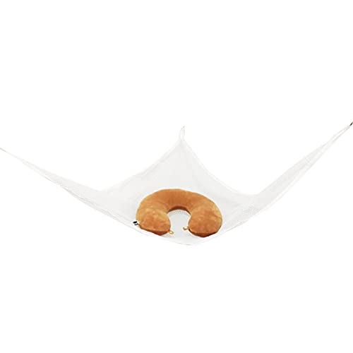 Toy Hammock, Stuffed Animal Hammock, Jumbo Toy Storage Hammock Toy Organizer Storage Net, Corner Plush Toys Net Holder (Size:140 * 100 * 100CM)
