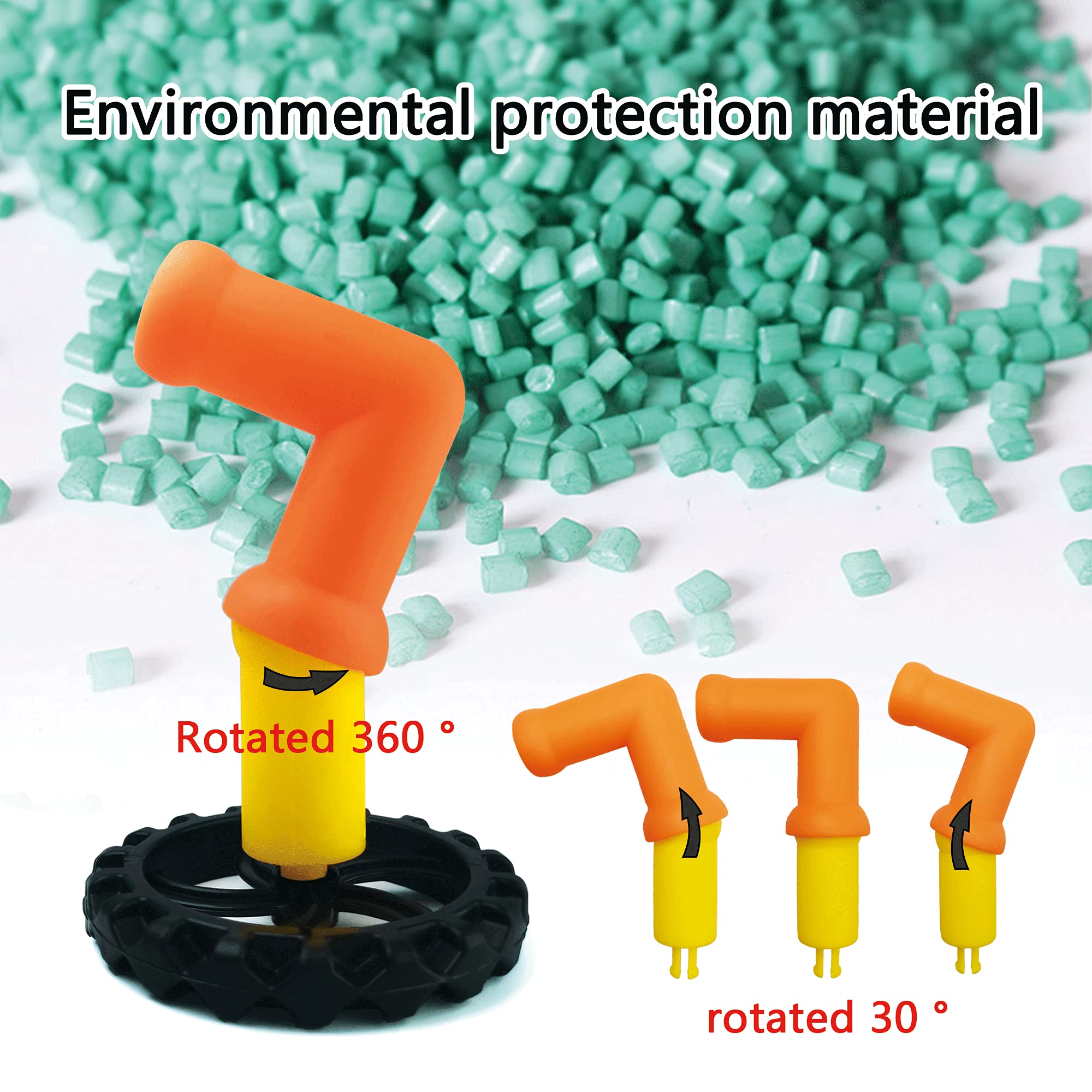 Tucimibo STEM Pipes & Joints Tube Building Blocks Sensory Toy Set for Toddler Boys Girls Kids, 100 Pcs Creative Locks Construction Educational Preschool Learning Child Gift with Wheels