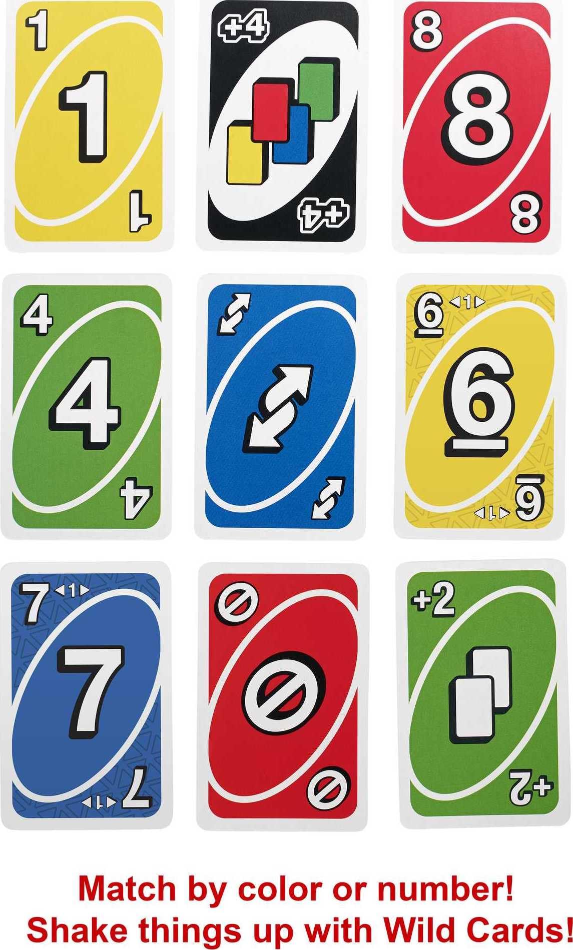 Mattel Games UNO Showdown Supercharged Card Game for Family Night with Electronic Card Launcher, Lights & Sounds (Amazon Exclusive)