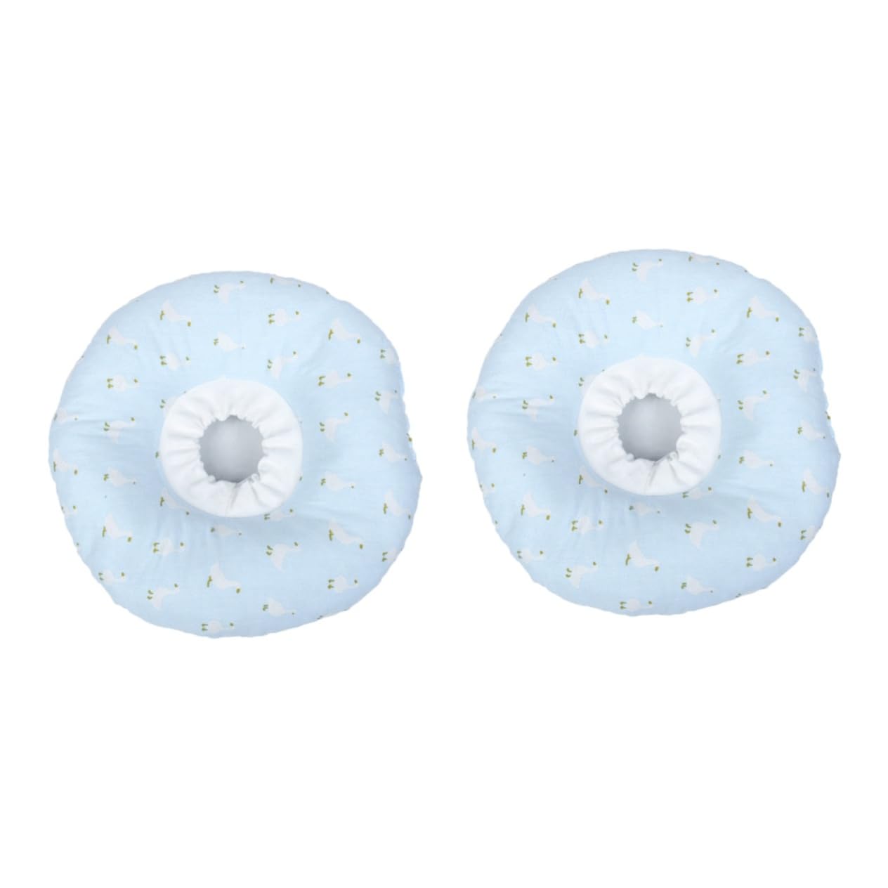 DOITOOL 2pcs Elizabethan Collar Cat Headgear Pet Recovery Collar Healing Collar Injury Prevention Collar Fabric Pet Collar Scratch Prevention Collar Cosmetic Necklace