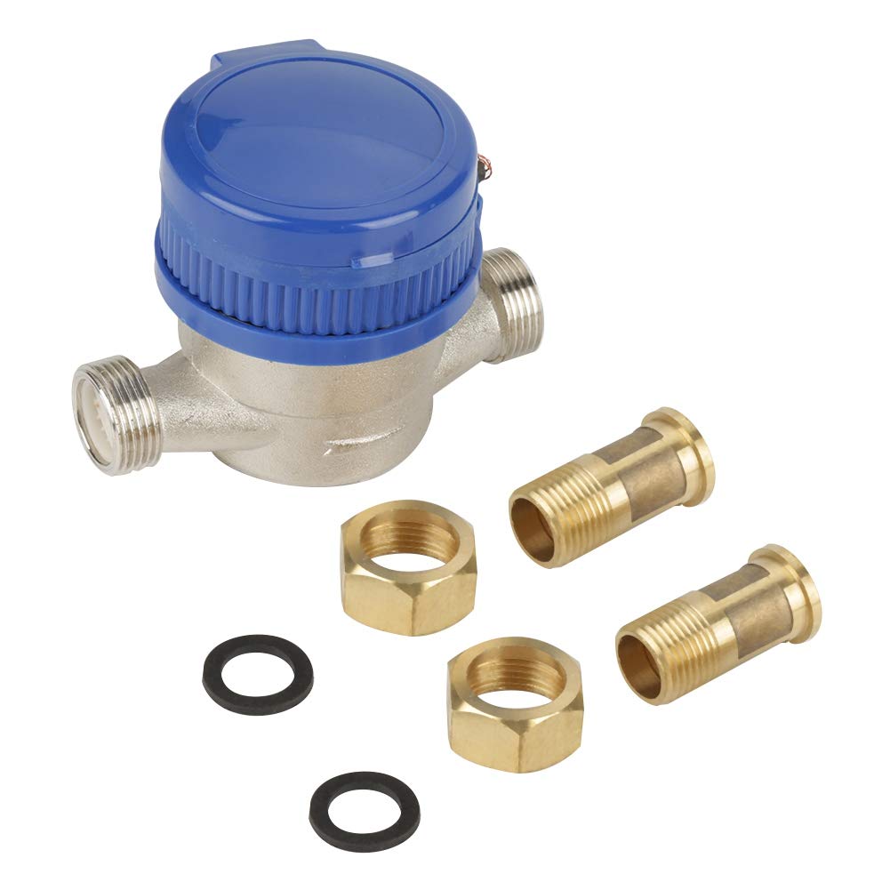 Cold Water Meter, Garden Water Meter, Small Size Vacuum Sealing Flow Sensors for Garden Flowmeters for Home