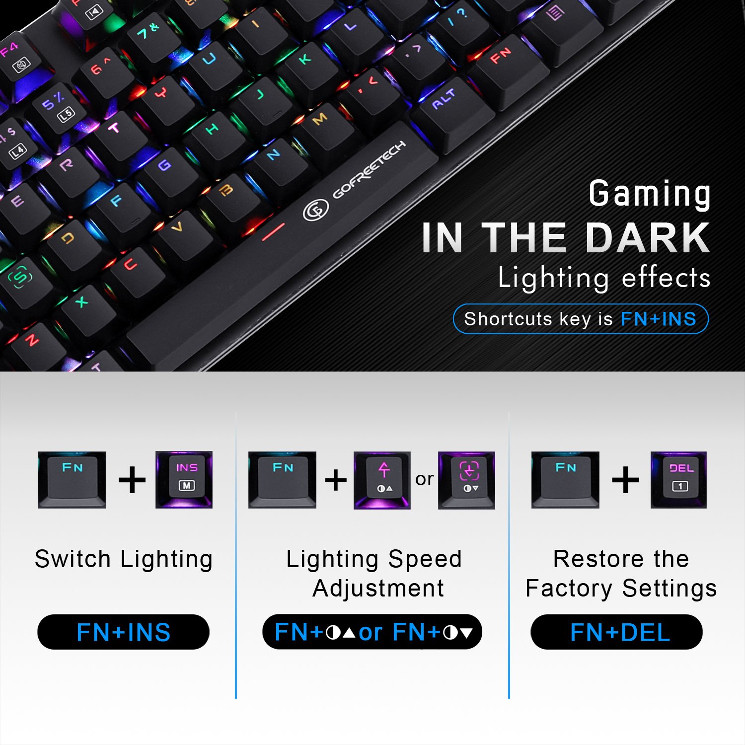 Mechanical Keyboard Wired 87 Keys RGB Gaming Keyboard Brown Switches LED-Backlit Mode Computer Game Keyboard for Office Gaming Gamer