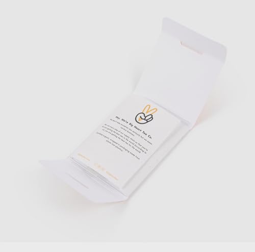 Big Heart Tea Co. Tea Bags Sampler Set - Certified Organic, Ayurvedic Herbal Tea - Small Batch Ground Herbs, Florals, Spices in Zero Plastic Sachets - Healthy Tea Variety Pack - 8 Flavors, 16 Pack