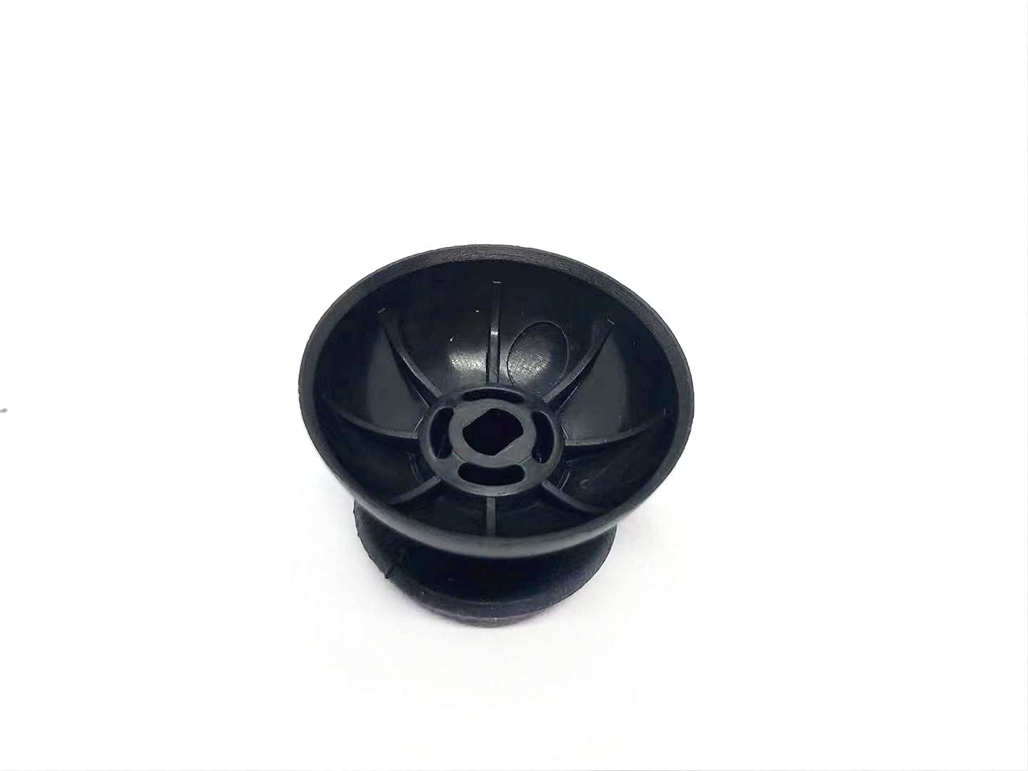 TXLIMINHONG New Compatible 2PCS for Playstation 4 PS4 / PS4 Pro / PS4 Slim Controller Black Replacement 3D Joystick Thumb Sticks Hat