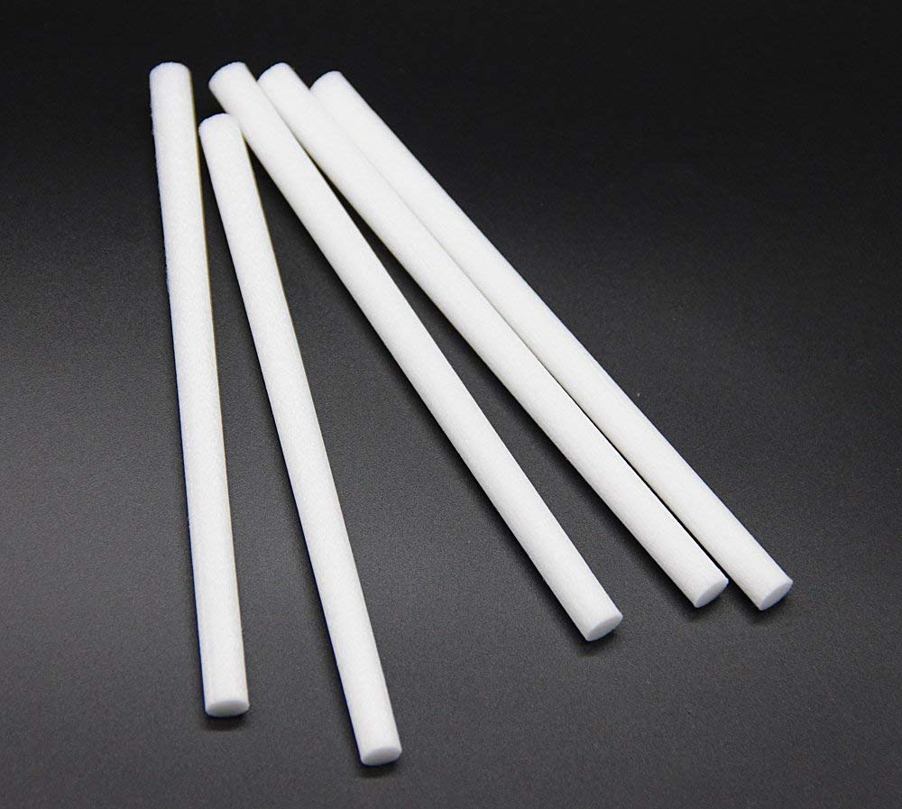 Briskyloom Humidifier Sticks Cotton Filter Sticks Refill Sticks Filter Replacement Wicks for Portable Personal USB Powered Humidifier 7x135mm (10pcs)