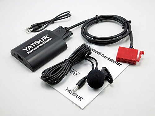 MB Car Bluetoot-h Adapter, Digital Car Stereo Aux Interface with Charging 3.5mm Music Input Port for All Model 1994-1998, B C CL CLS E S SL SLK SLS Class W203 W209 W202(BTA-MB)