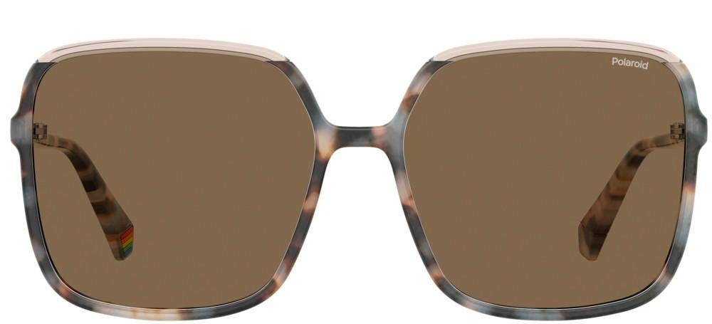 Polaroid PLD 6128/S Beige Havana/Brown 59/17/145 women Sunglasses