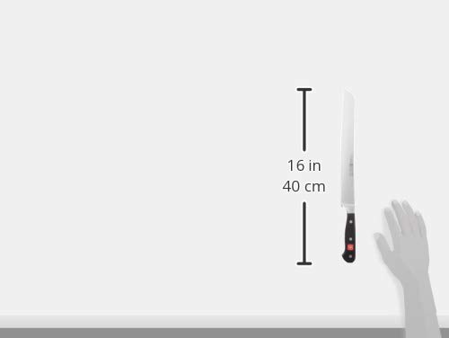 Wusthof Classic Bread Knife, One Size, Black, Stainless Steel