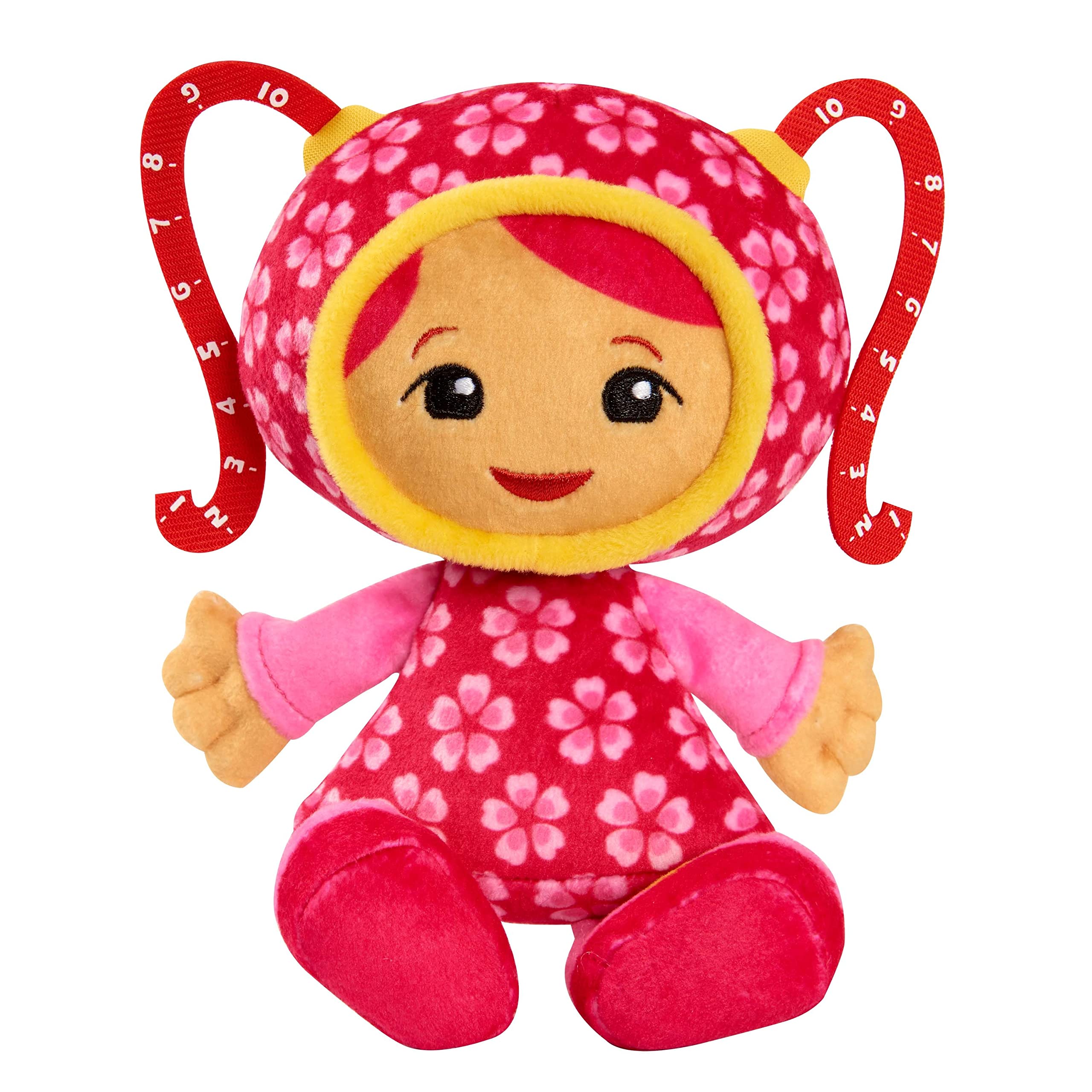 Nickelodeon Team 7-inch Umizoomi Beans Plush, Milli, Stuffed Toys for Kids Ages 3-5, Kids Toys for Ages 3 Up by Just Play