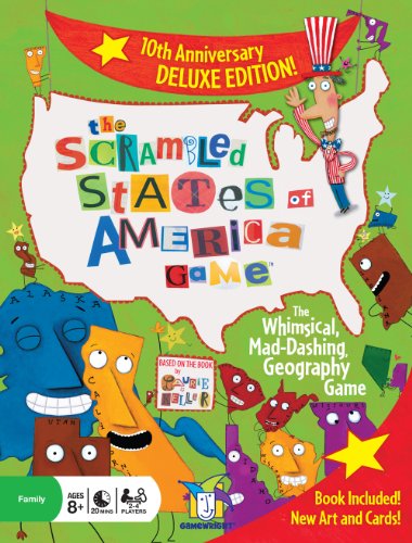 Gamewright The Scrambled States of America Game