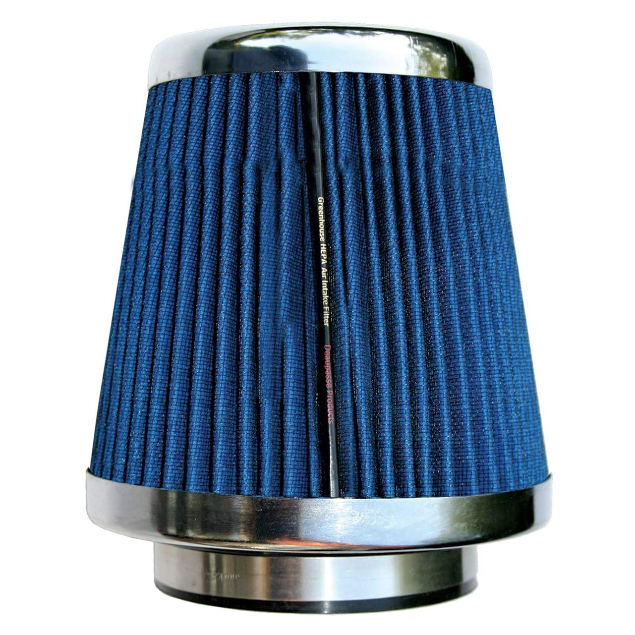 Hydrofarm Phat IGS6HEPA 6-Inch Washable Efficient HEPA Intake Filter for Plant Greenhouse or Grow Room Fans and Blowers, Blue