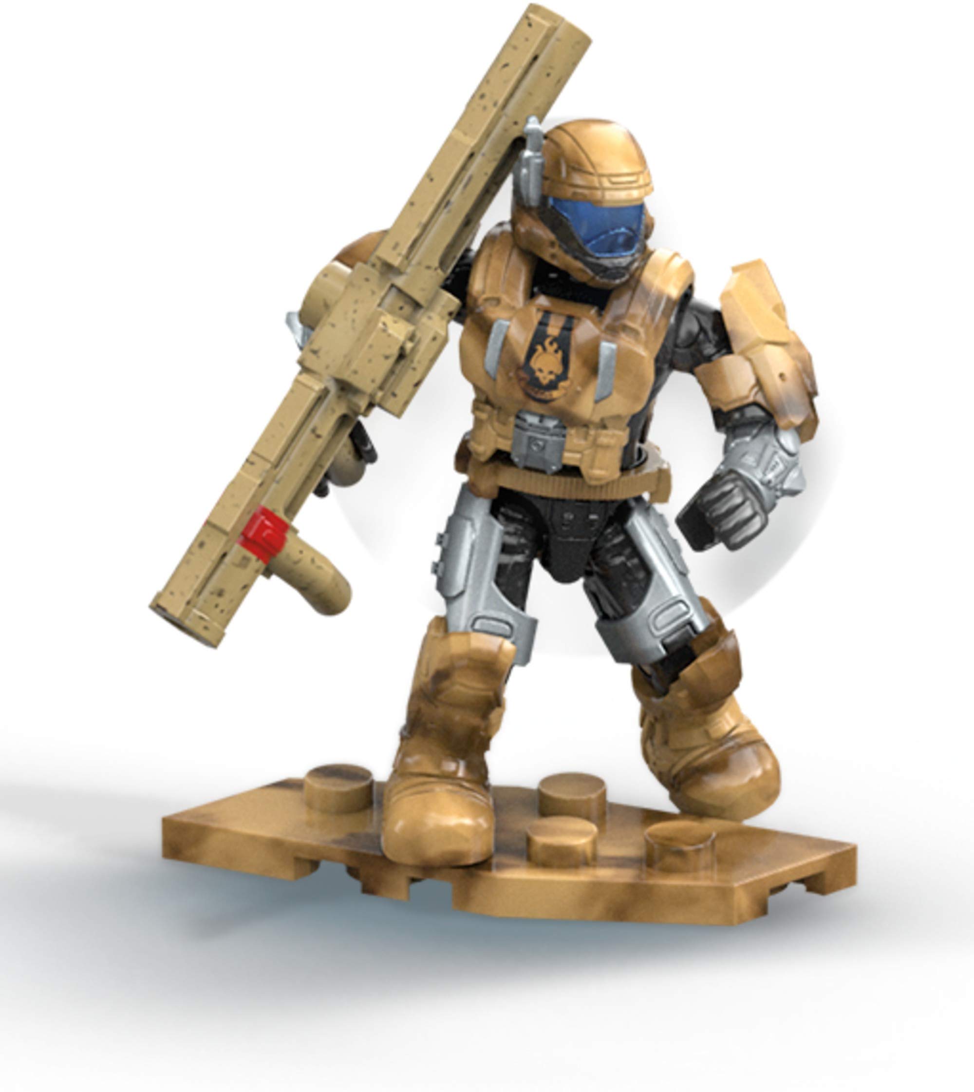 Mega Construx Halo Operation Bronze Cobra Drop Pod Micro Action Figure Building Set