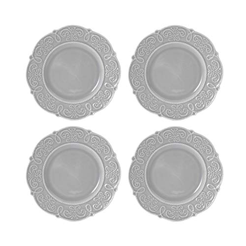 Pfaltzgraff Abby 16-Piece Dinnerware Set, gray