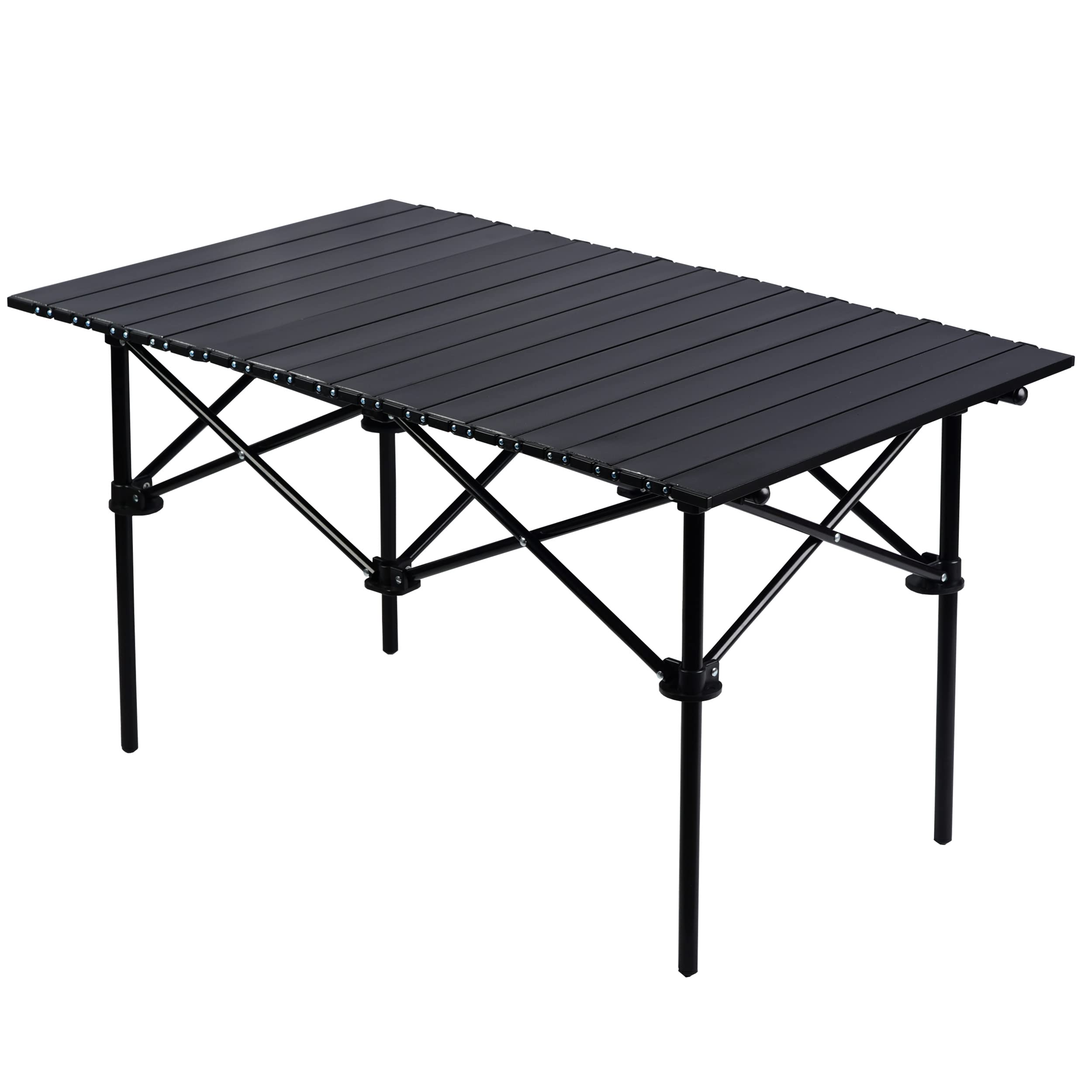 AUKAR Camping Table - Outdoor Portable Picnic Folding Table - Light Weight Foldable with Storage Carrying Bag - for Camp, Picnic, Travel, Beach
