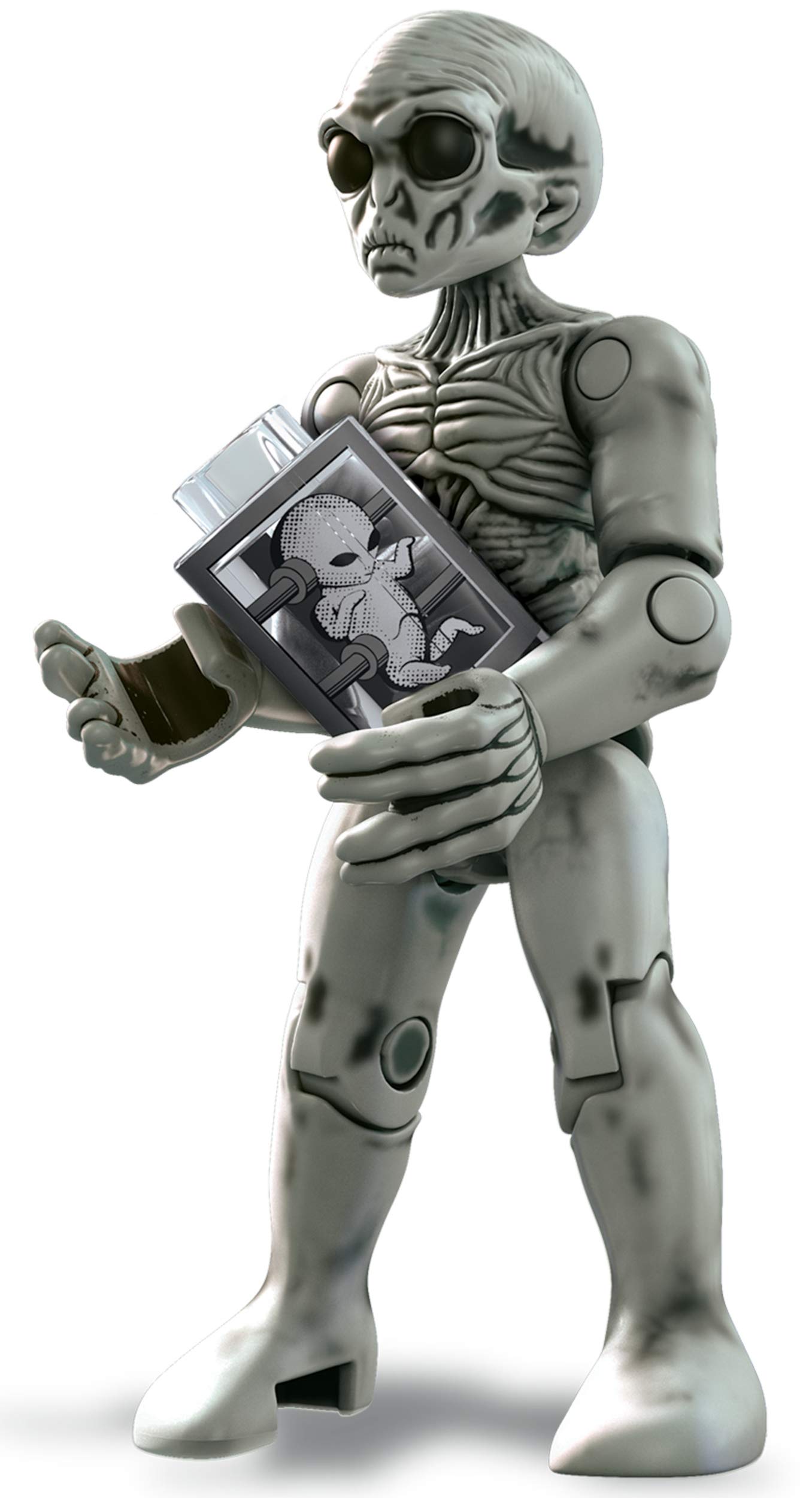 Mega Construx Probuilder Grey Alien