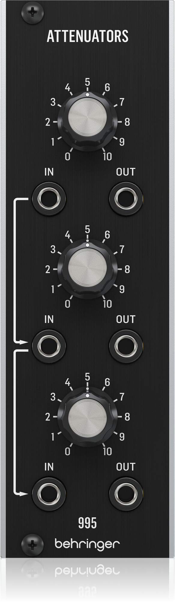 Behringer 995 ATTENUATORS Legendary Analog Attenuator Module for Eurorack