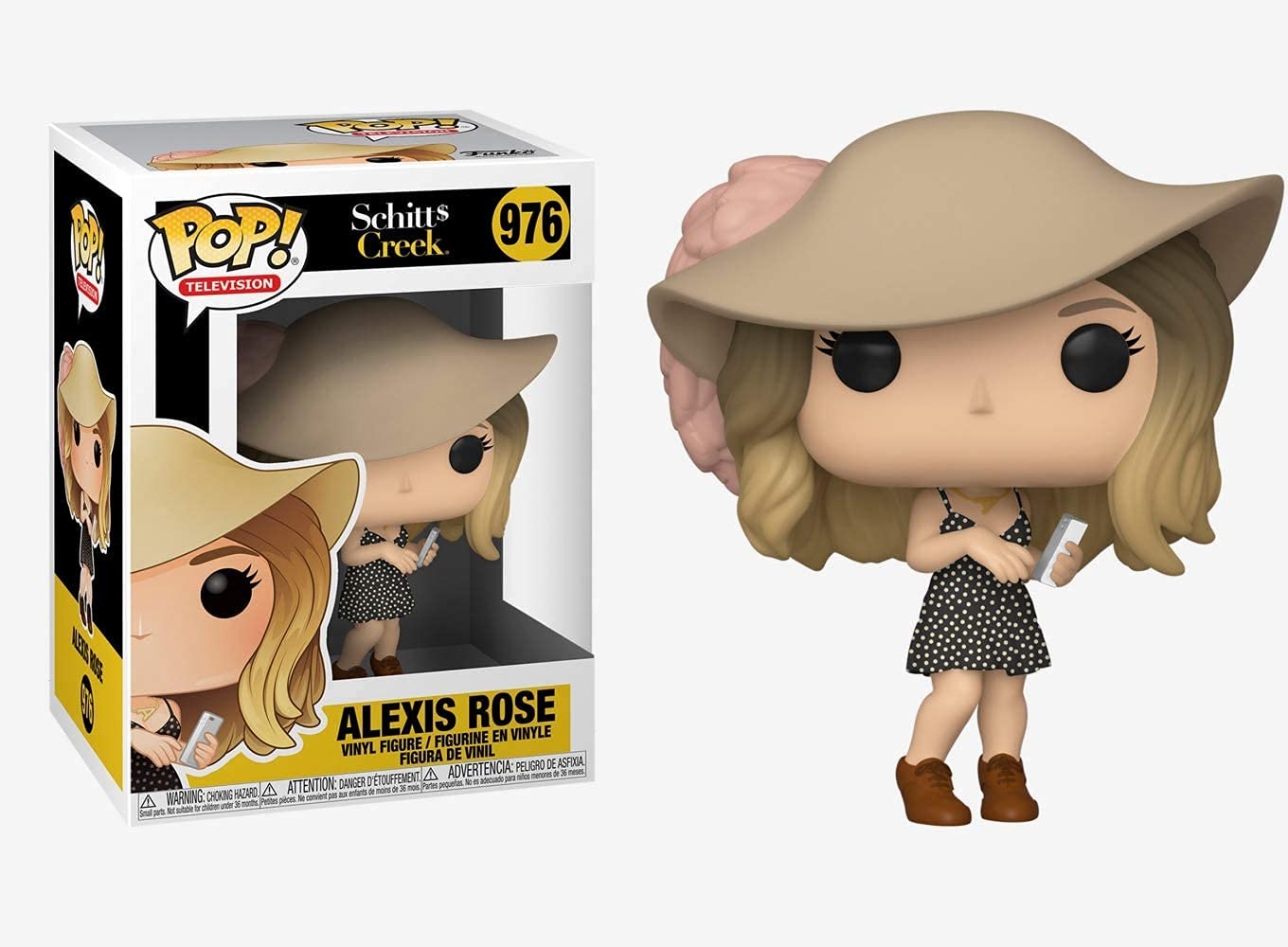 POP Schitt's Creek - Alexis Rose Funko Pop! Vinyl Figure (Bundled with Compatible Pop Box Protector Case), Multicolored, 3.75 inches