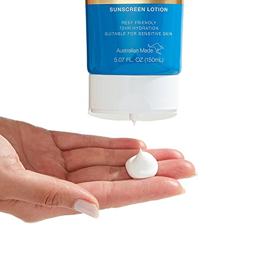 Bondi Sands Fragrance Free Sunscreen Body Lotion SPF 30 | Hydrating Broad Spectrum Protection, Sheer, Water Resistant | 5.07 Oz/150 mL