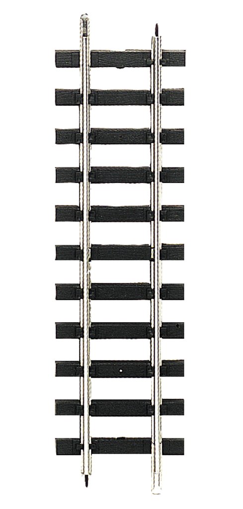 Bachmann Trains - G Scale (Large Scale) Straight Track Piece - Case of 50 pieces