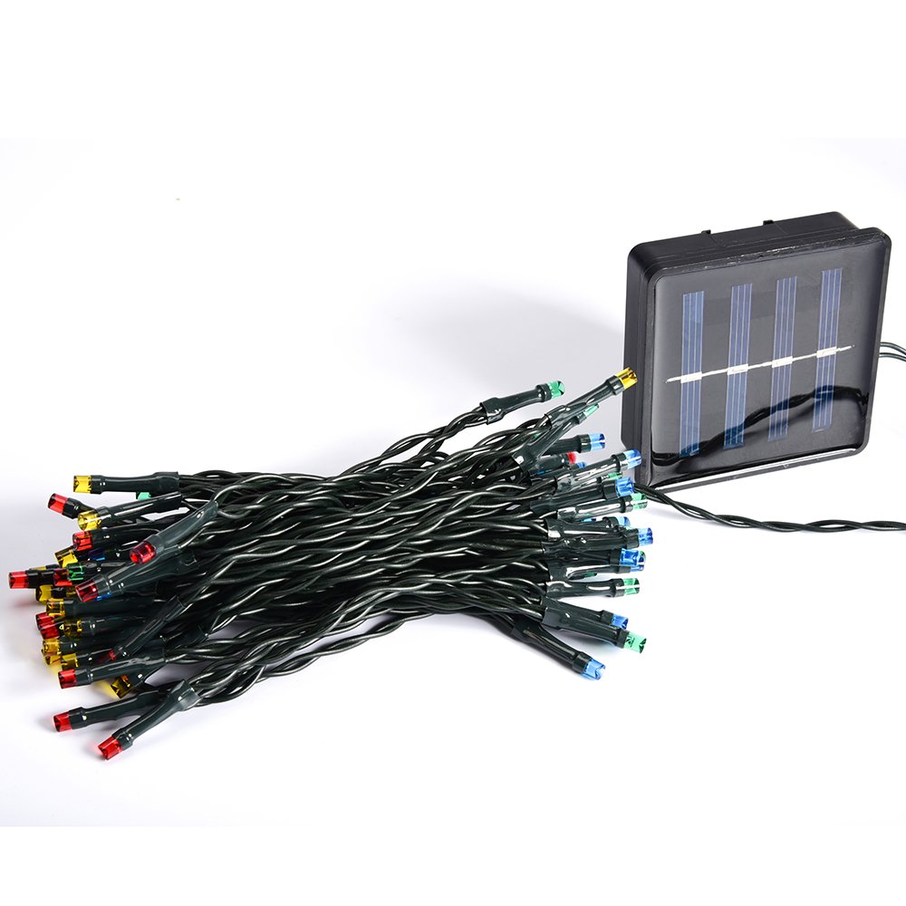KYD 72ft 22m 200 LED Solar String Lights Christmas Lights Solar Powered Starry Lighting Waterproof Outdoor String Lights for Indoor Gardens Xmas Tree Homes Wedding Party Decor