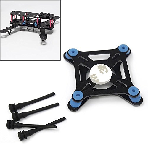 Cuziss Glass Fiber Flight Controller Anti-vibration Damping Plate Shock Absorber Set for QAV250 CC3D Naze32 Mini APM Mini Flight Control