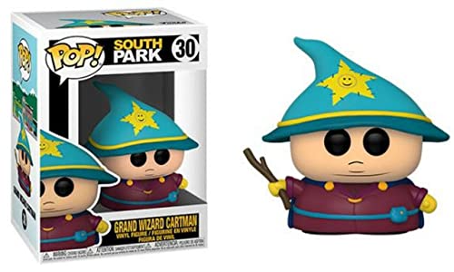 POP South Park: Stick of Truth - Grand Wizard Cartman Funko Vinyl Figure (Bundled with Compatible Box Protector Case), Multicolored, 3.75 inches