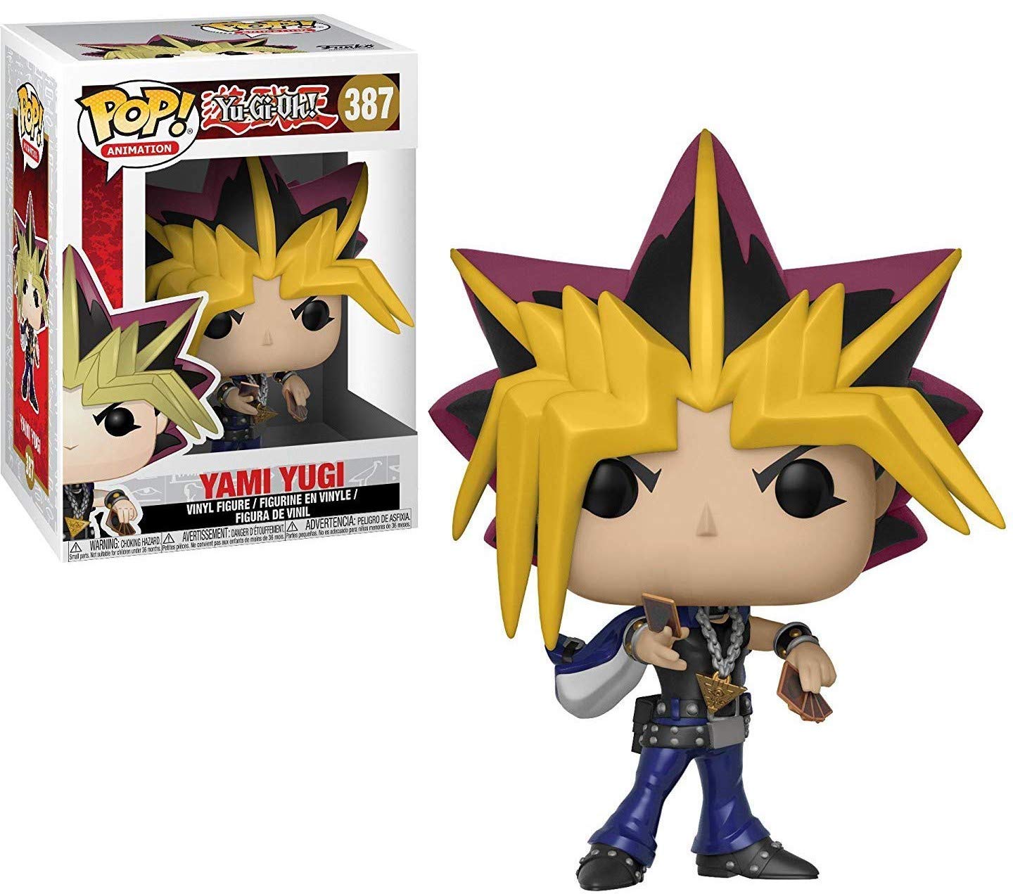 POP Yu-Gi-Oh! - Yami Yugi Funko Pop! Vinyl Figure (Bundled with Compatible Box Protector Case), Multicolored, 3.75 inches