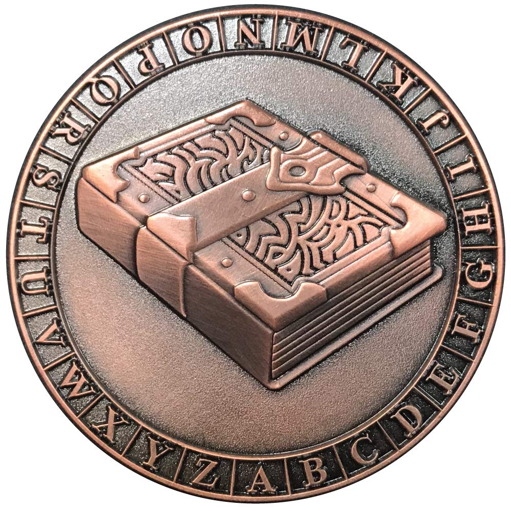 Mythic Nation Alphabet RPG Dice Coin