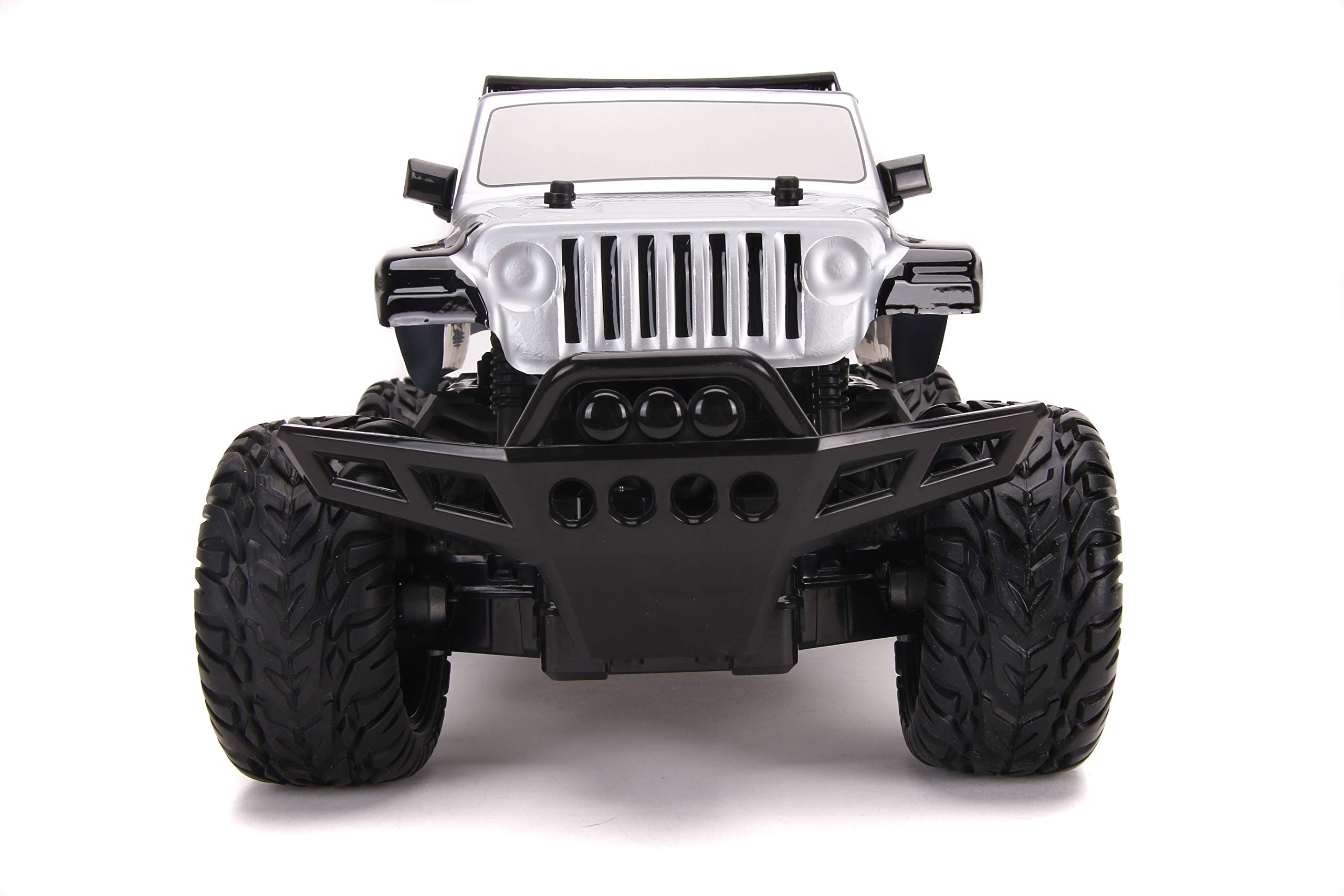 Jada Toys Fast & Furious F9 1:12 4x4 2020 Jeep Gladiator Elite RC Remote Control Car 2.4 GHz, Toys for Kids and Adults, Black
