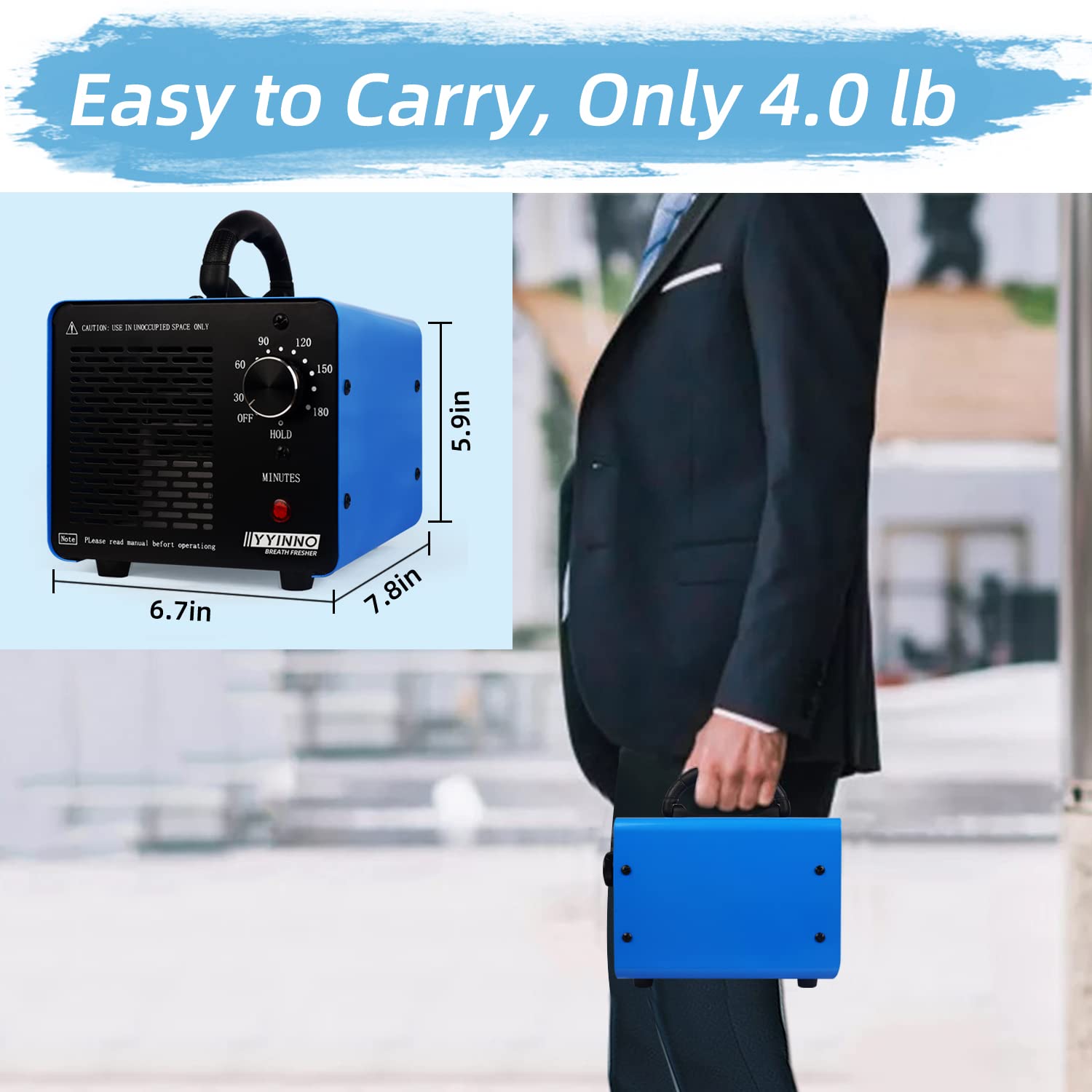 Ozone Machine for Car Home 11,000mg