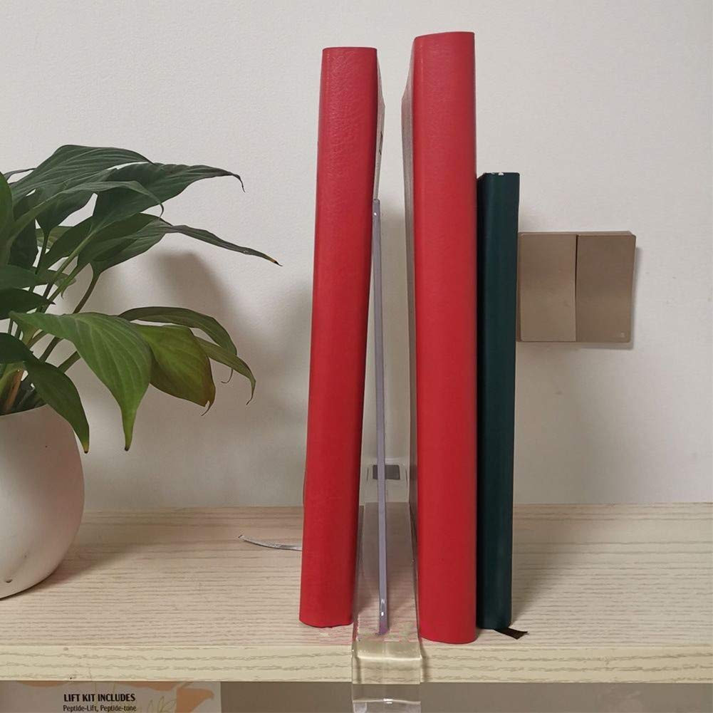 Bernese 6pcs Acrylic Shelf Dividers for Closets,Clear Closet Shelf Dividers,Organize Clothes, Books,Towels and Hats