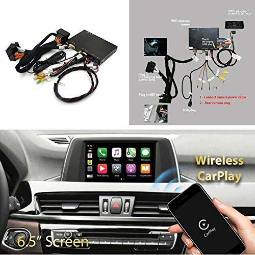 PANGOLIN Wireless CarPlay for BMW NBT System, with Android Auto Retrofit Interface, iOS AirPlay Mirror Function