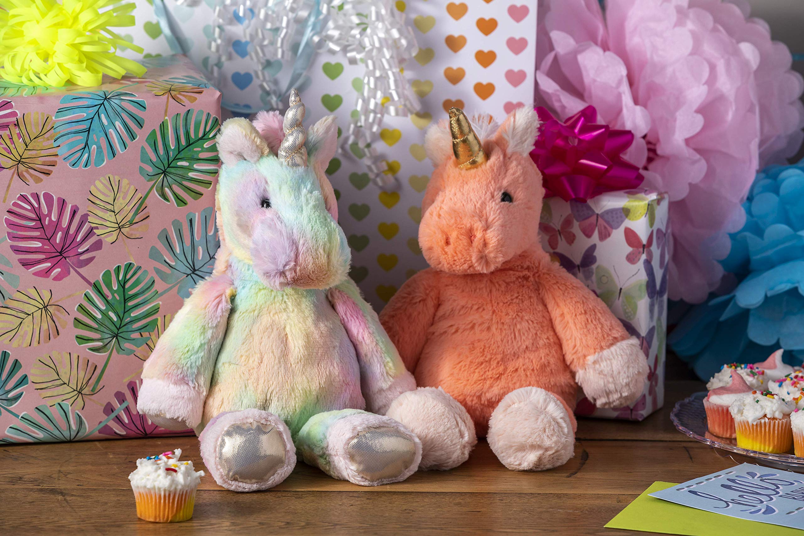 Mary Meyer Marshmallow Zoo Stuffed Animal Soft Toy, 13-Inches, Fro-Yo Unicorn