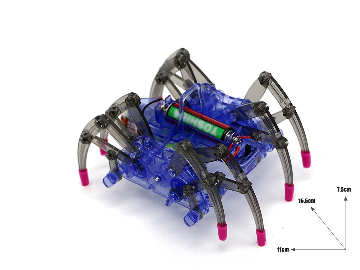 ELSKY Spider Robot Kit, Scientific Robot Toy, DIY Building Kit, Science Explorer Toys for Kids