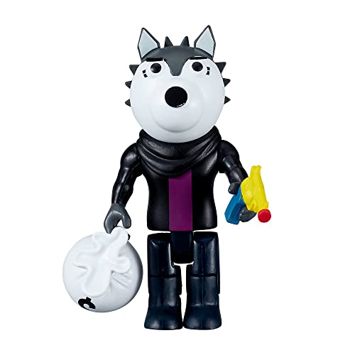 PIGGY Action Figure 6 Pack - Six 3.5" Articulated Buildable Toys with Exclusive MiniToon Figure, 9 Accessories, Series 2, includes DLC