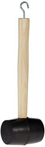 Coghlans, Rubber Mallet (9460), Alloy Steel, Black