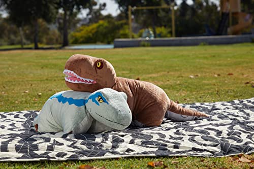 Pillow Pets Jurassic World Trex Dinosaur, 16" Stuffed Animal Plush Dino