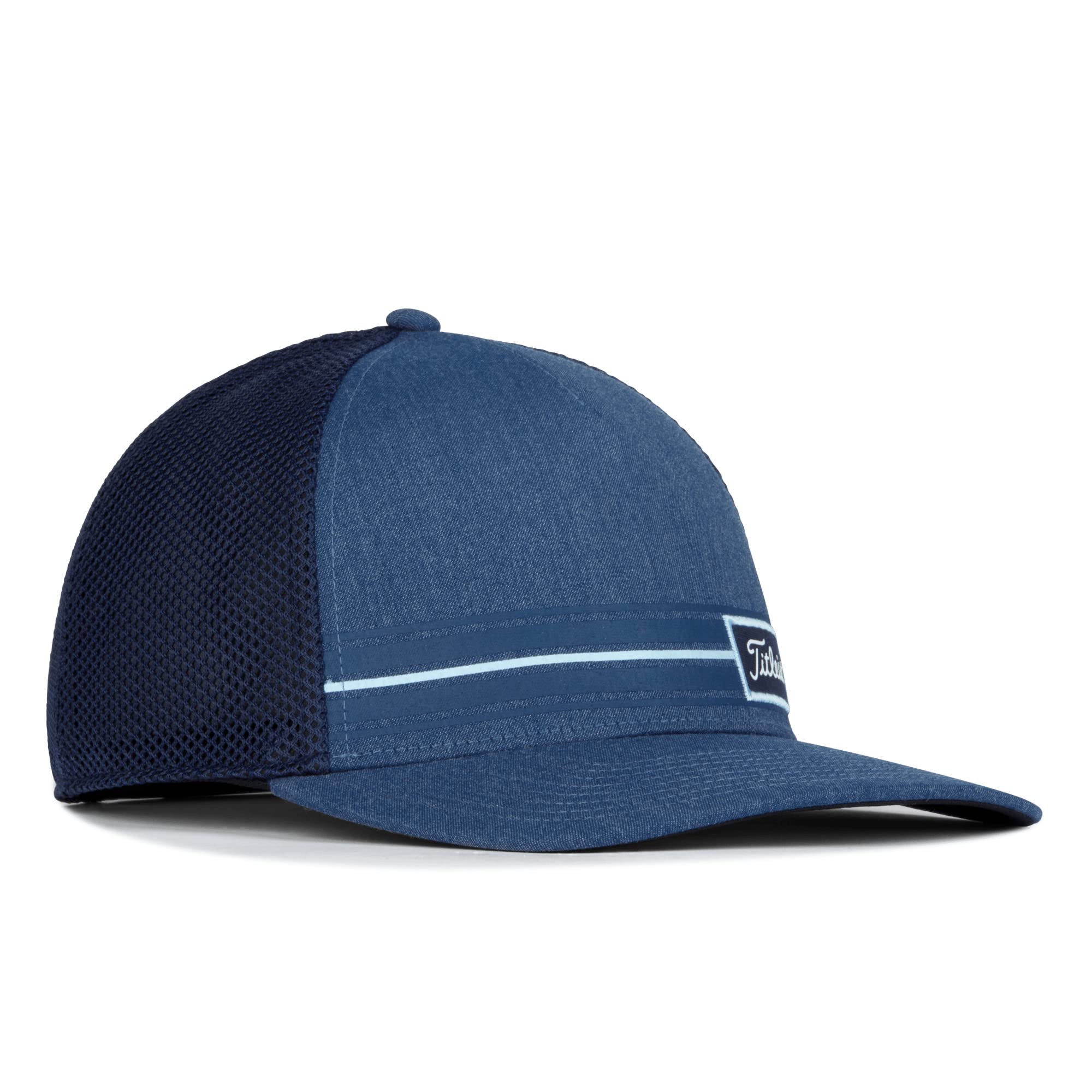 Titleist Men's Standard Surf Stripe Laguna, Heather Navy/Sky, OSF