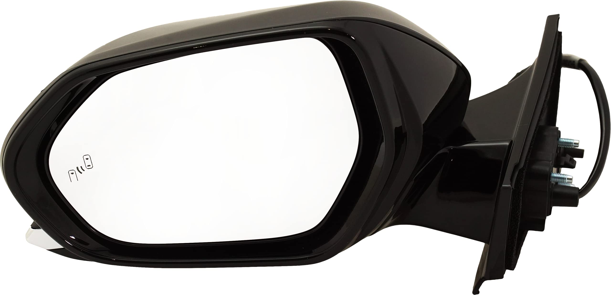 Kool Vue Driver Side Power Heated Mirror for Toyota Prius 2016-2020 With Blind Spot Monitor Paintable