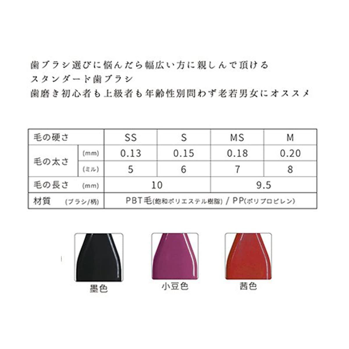 艶白 Soft Compact Toothbrush for Adults & Teenagers, Slim Head End Rounded BPA Free Bristles, Made in Japan, Pack of 4, Assorted
