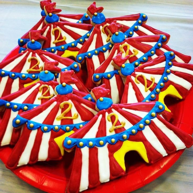 Circus Tent 4.5 Inch Cookie Cutter from The Cookie Cutter Shop β Tin Plated Steel Cookie Cutter