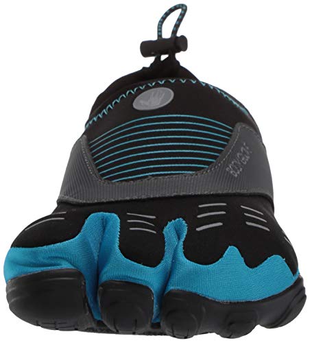 Body Glove womens Water Shoe, Black/Poolside Azure, 8 US