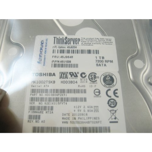 Toshiba MK1002TSKB 1TB SATA2 7200rpm 64MB Enterprise Hard Drive (3.5 inch)