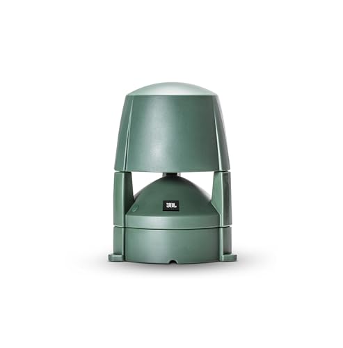 JBL Professional Control 88M Wired, Two-Way Coaxial, Mushroom Style Outdoor, Landscape, Architectural, Waterproof Speaker, 8-Inch, 360 Degree Sound. Sold Individually. Green
