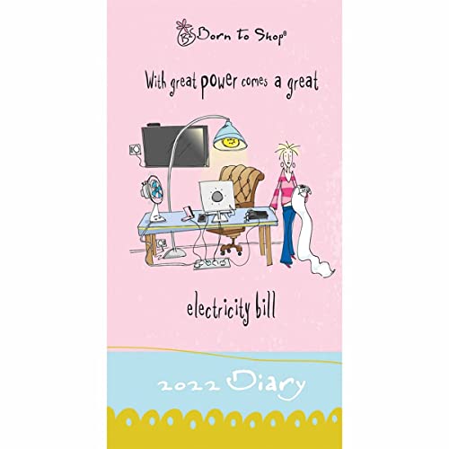 Born to Shop Slim Deluxe Diary 2022