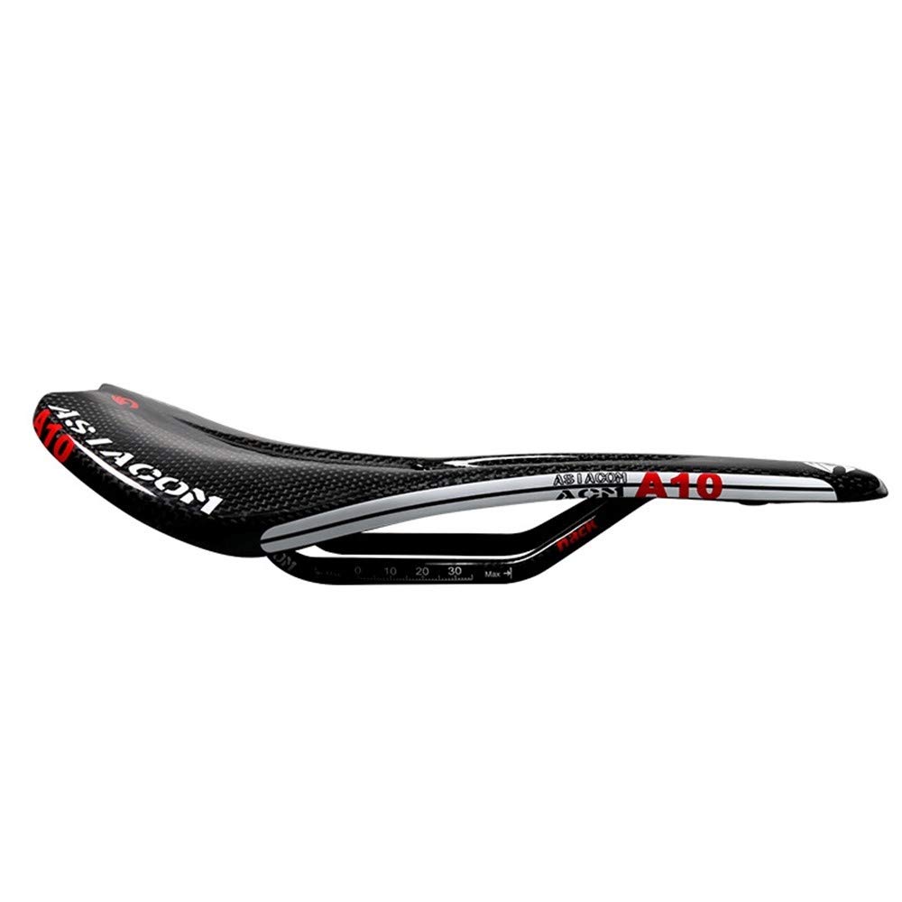 Bike Seat, Bicycle Seat Saddle Hollow Saddle Bike Saddle Ergonomic Carbon Fiber for Mountain Bikes Road Bikes