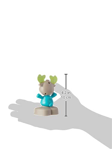 Fisher-Price Linkimals Nathan The Elk Interactive Baby Toy, Sounds and Lights, French Version, 9+ Months and Above, GJB20