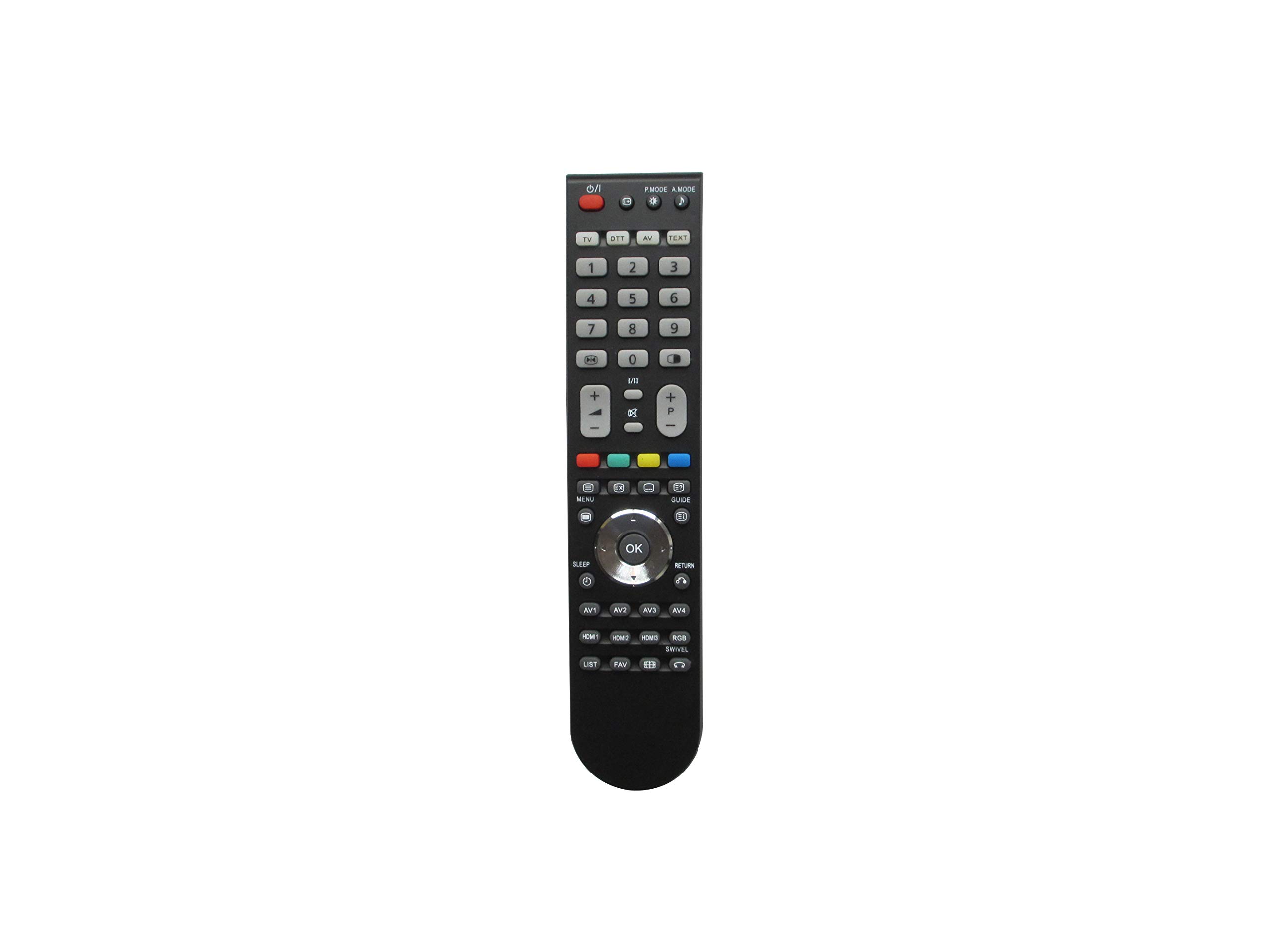 HCDZ Replacement Remote Control for Hitachi CLU-3851WL DL02065 42HDT52 42HDT52A 42HDT52A/DW1UA 55HDS52/DW1U 55HDT52 55HDT52/DW1U Plasma Television