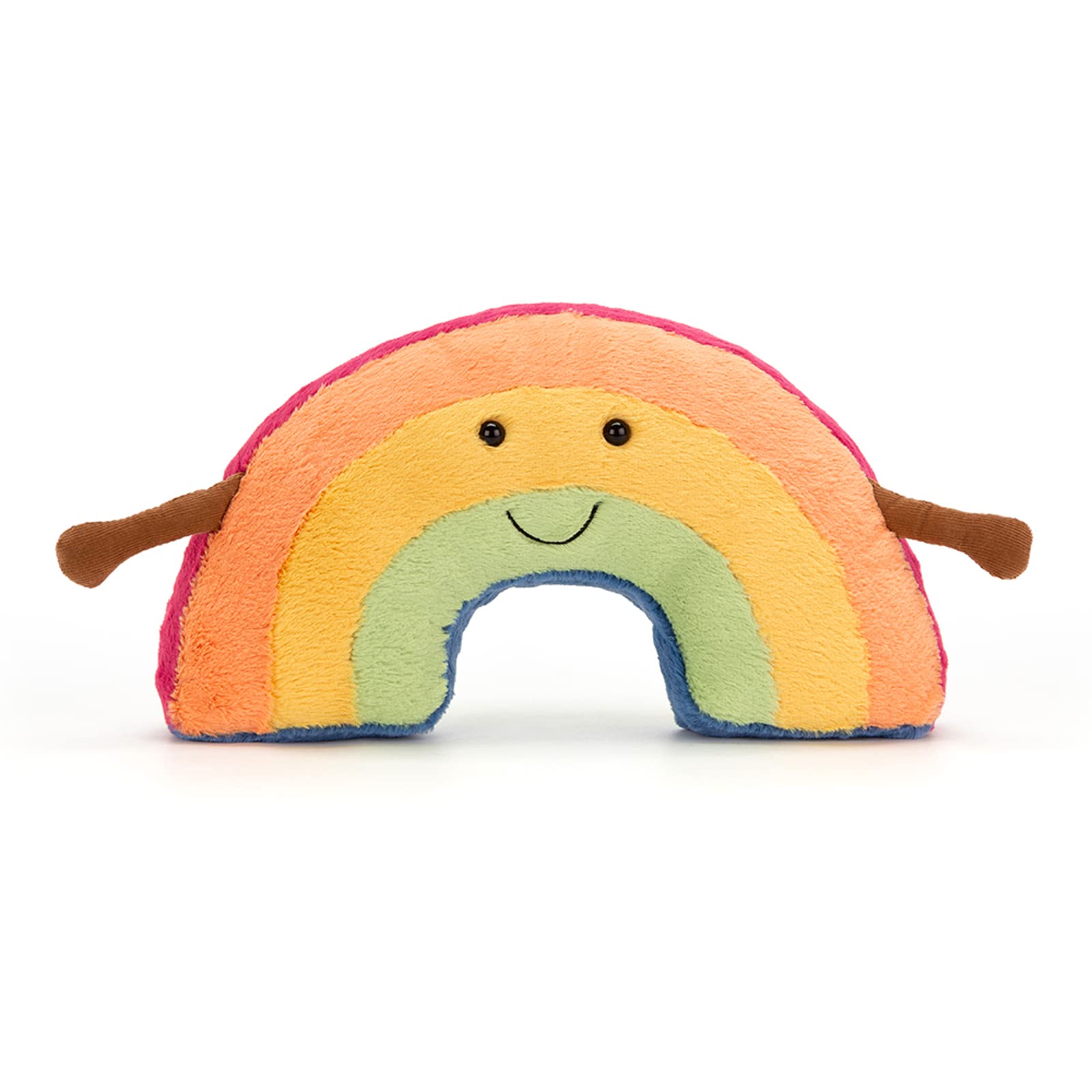 Jellycat Amuseables Rainbow Stuffed Toy, Medium 12.5 inches | Rainbow Plush | Fun Gift Idea