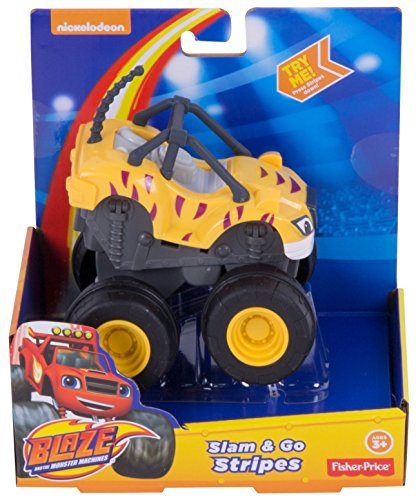 Fisher-Price Nickelodeon Blaze & The Monster Machines, Slam & Go Stripes